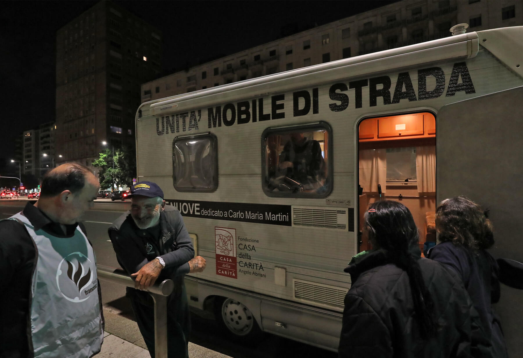 Unità di Strada Mobile Serale | Casa della Carità